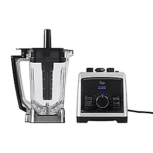 Monoprice Pro High Powered Blender With 6 Stainless Steel Blades, 2 Liter Capacity, 1450 Watts, 25000 rpm Motor, BPA Free And Dishwasher Safe From Strata Home Collection