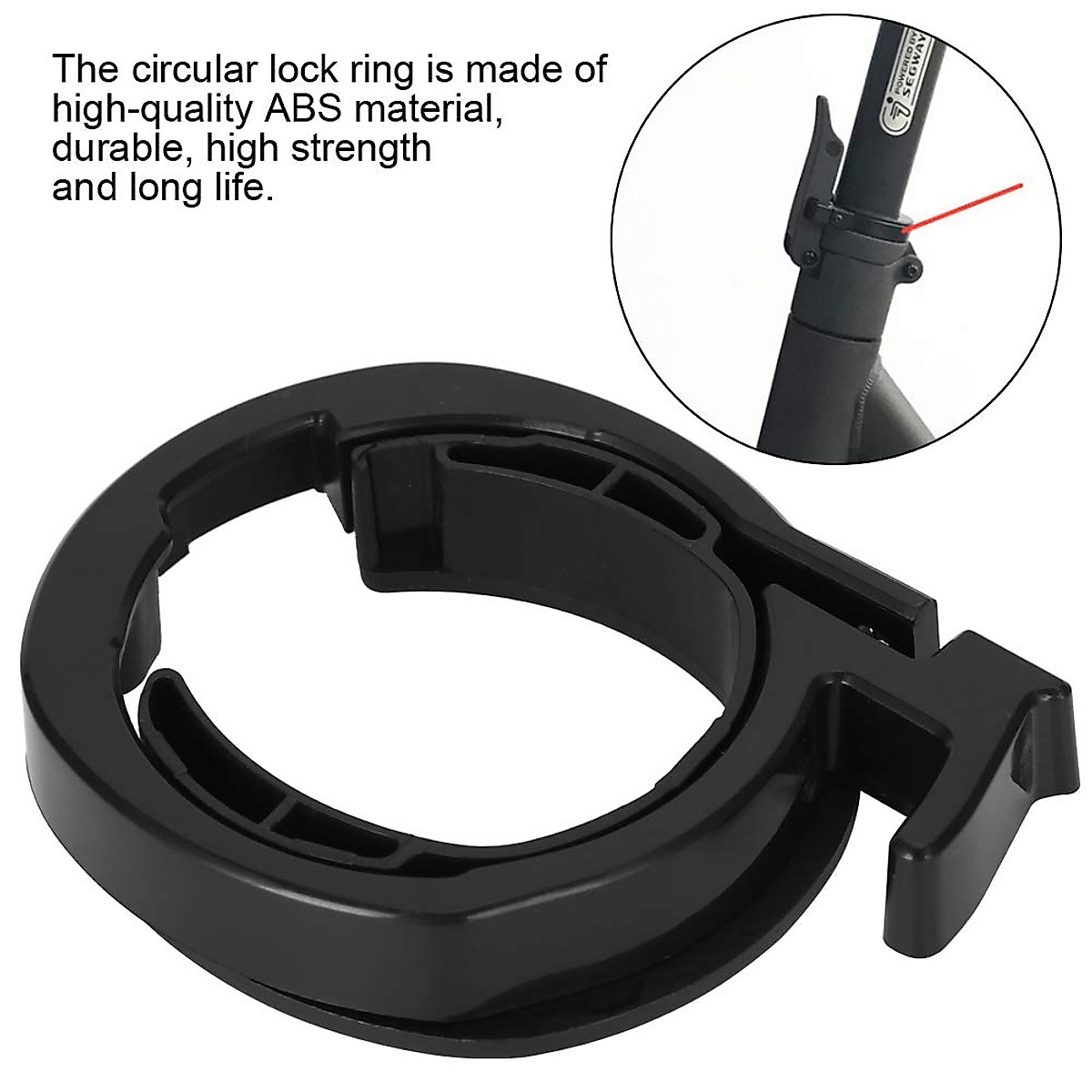 Electric Scooter Folding Locking Cilp Easy Installation Clip Ring for MAX G30 Scooter