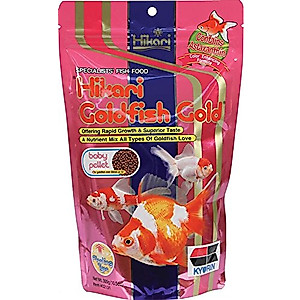 Hikari Gold Baby Floating Pellets for Koi and Pond Fish for Pets, 10.5-Ounce