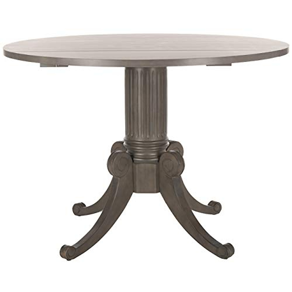 Safavieh Home Forest Traditional Grey Wash Drop Leaf Dining Table