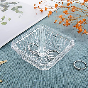 H&D HYALINE & DORA H&D Crystal Ring Holder Dish