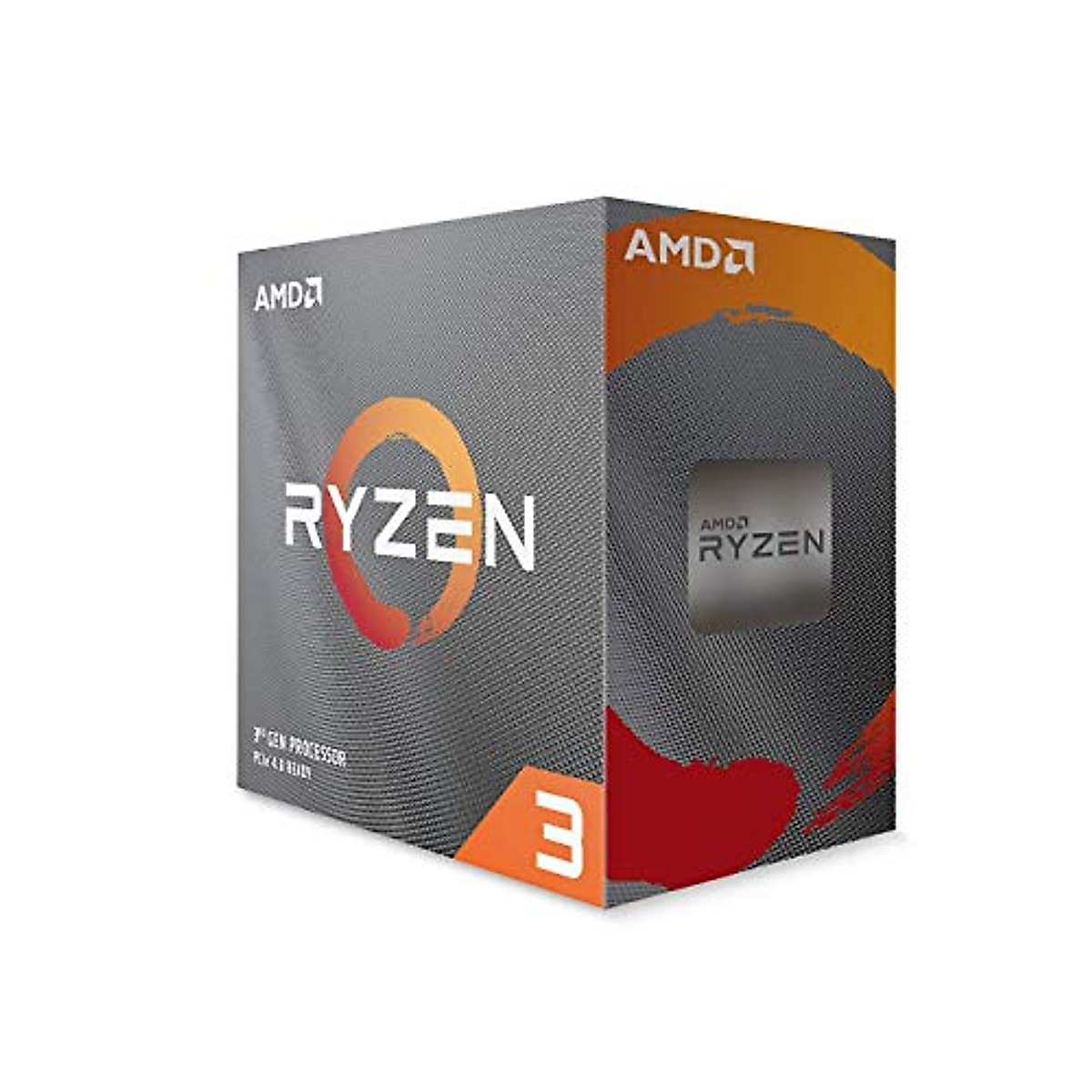 AMD Ryzen 3 3100 4-Core, 8-Thread Unlocked Desktop Processor with Wraith Stealth Cooler