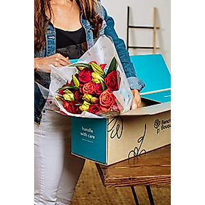 Benchmark Bouquets Big Blooms, With Vase (Fresh Cut Flowers)