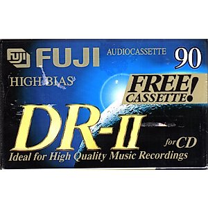 Fuji 5 Pack Recordable Audio Tapes (DRII904PLUS1)