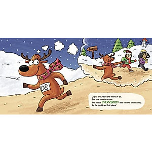 Never EVER Race a Reindeer: A Funny Rhyming, Read Aloud Picture Book
