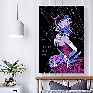 Ethan Sharp Perfect Blue Poster HD Poster Decorative Painting Canvas Wall Art Living Room Posters Bedroom Painting 08x12inch(20x30cm) No Frame