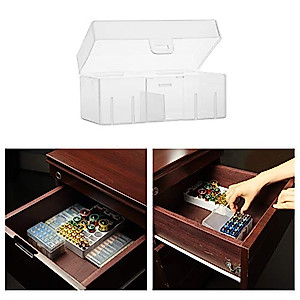 Whizzotech 9 Volt Battery Storage Case Holder Organizer Box Container for 9V Battery (Pack of 1)