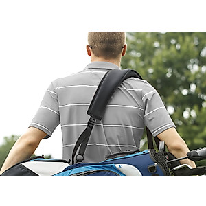 Izzo Golf Versa Ultra-Lite Stand Golf Bag With Exclusive Features, Light Blue/White