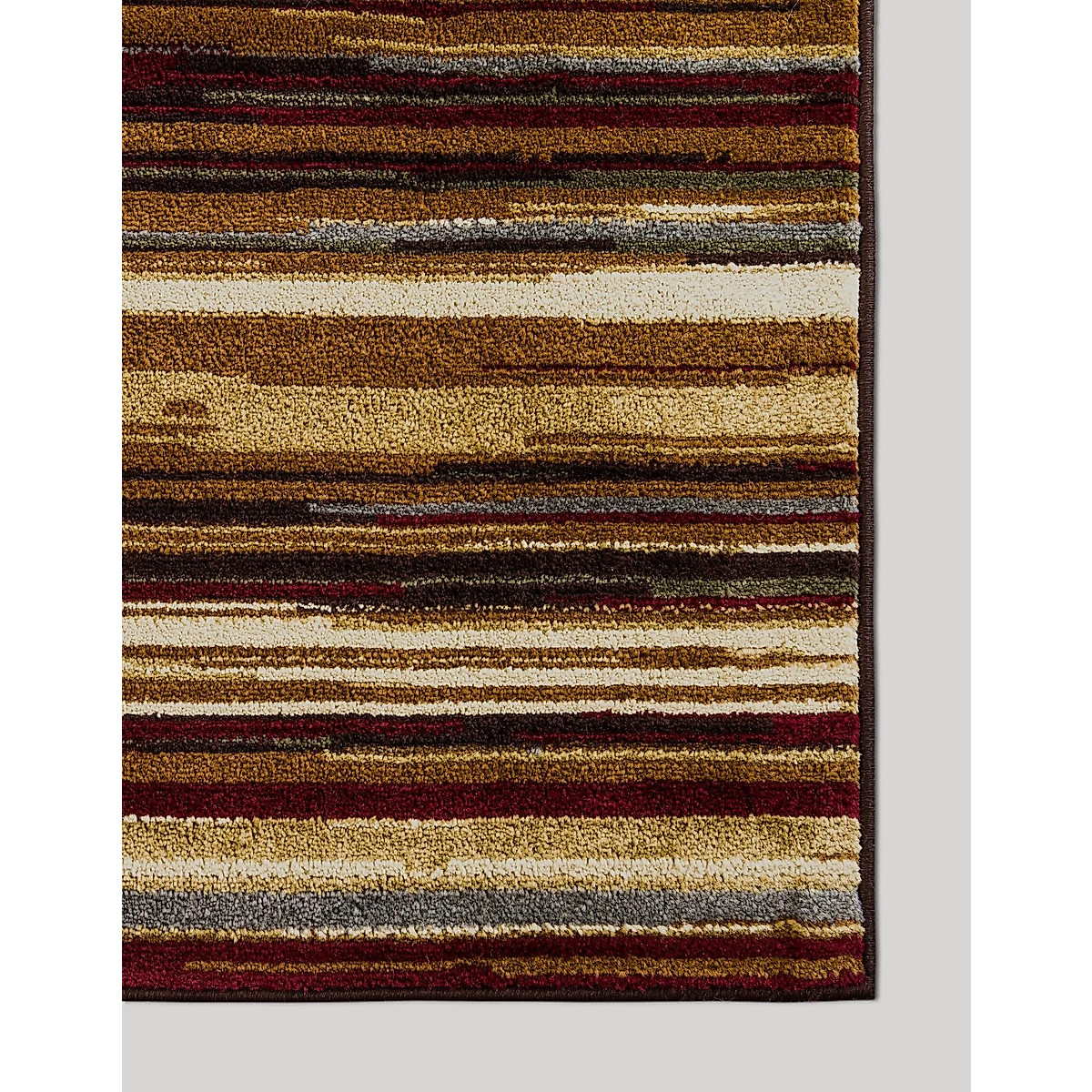Unique Loom Barista Collection Area Rug - Icatu (7' 10" Square, Beige/ Brown)