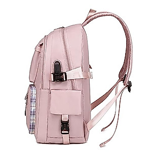 Acmebon Girl Roomy Fashion Laptop Backpack Casual Daily Backpack for Women Purple