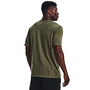 Under Armour Men's Freedom Chest Graphic Short Sleeve T-Shirt, (390) Marine OD Green / / Black, 3X-Large
