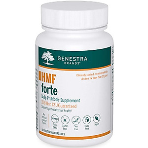 Genestra Brands - HMF Forte Probiotic Supplement - Four Strains of Probiotics to Promote GI Health - 60 Capsules