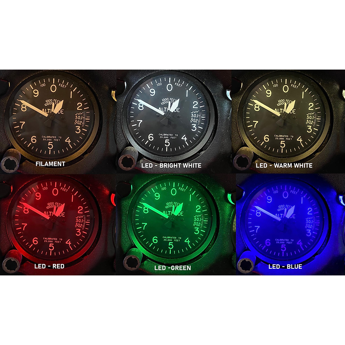 #327 LED Replacement Bulb | 28-Volt DC | Bi-Polar Contacts | Midget Flanged Base | Replaces Filament Bulb Numbers: 327, 387, 376, S3368-2, MS25237-327, AN3140-327 ((10-Pack; Bright White))