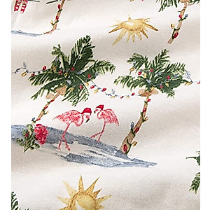 Burt's Bees Baby Baby Sleeper Family Jammies Matching Organic Cotton Pajamas, Tropical Holiday, 3 Months