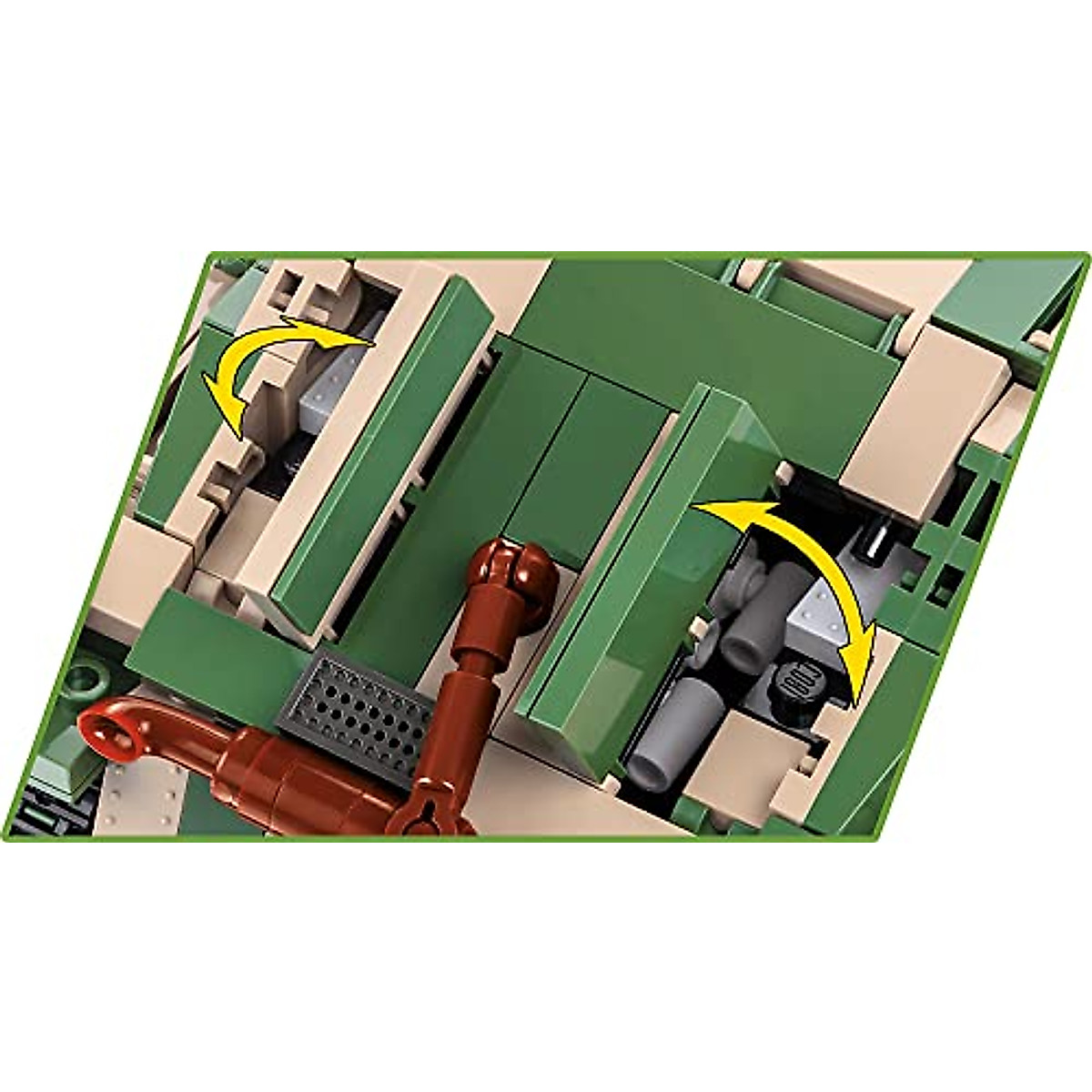 Cobi toys 555 Pcs Hc WWII /2558/ Jagdpanzer 38 (Hetzer)