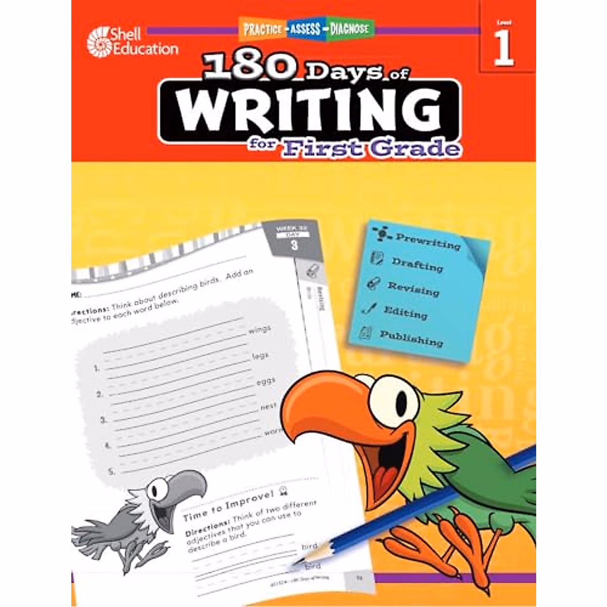 180 Days of Writing for First Grade - An Easy-to-Use First Grade Writing Workbook to Practice and Improve Writing Skills (180 Days of Practice)