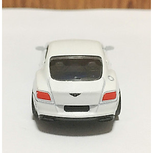 1/64 Model car Toys Majorette Bentley Continental GT V8 S - White (1/64, 3 inches) D5S no Package