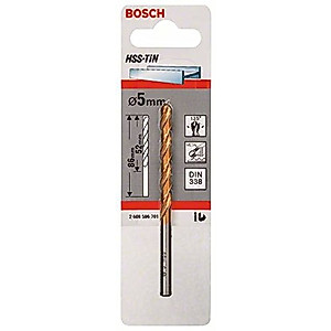 Bosch 2608596701 Tin-Metal Drill Bit 5x52mm