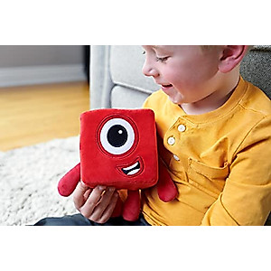 hand2mind Numberblock One Plush, Numberblocks Plush, Numberblocks Toys, Cute Plushies, Plush Toys, Cute Stuffed Animals, Preschool Toys, Sensory Toys, Imaginative Play Toys (7 in.)