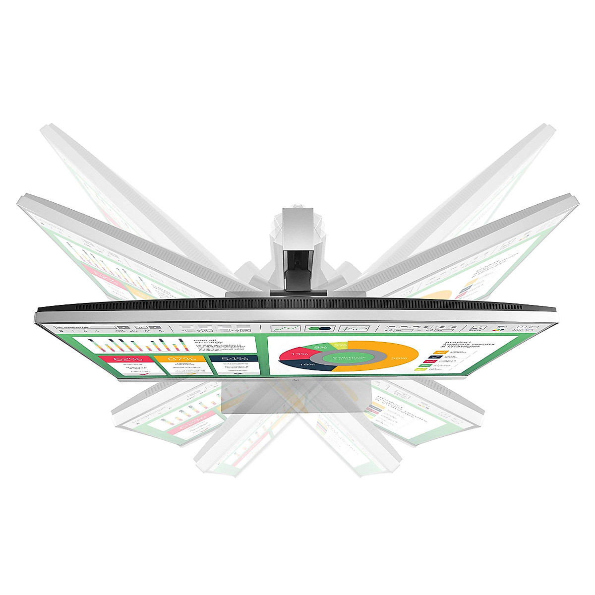 HP EliteDisplay E223 21.5-Inch Screen LED-Lit Monitor Silver (1FH45AA#ABA) (Renewed)