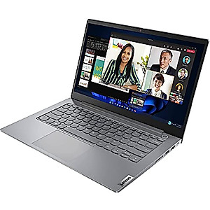 Lenovo Latest ThinkBook 14 Gen 4, 12th Gen Intel i7-1255U, 14.0" FHD (1920 x 1080) IPS, Anti-Glare, Touchscreen, 1 TB SSD, 16GB DDR4 RAM, Thunderbolt 4, Warranty, Win 11 Pro - Mineral Grey