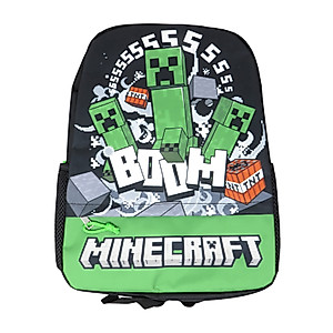 Minecraft Creeper Boom Backpack Bookbag