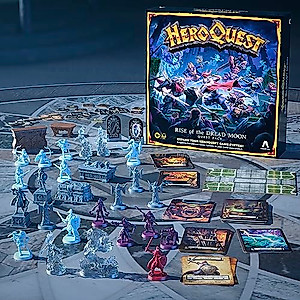 HeroQuest Rise of The Dread Moon Quest Pack, Requires HeroQuest Game System to Play, Roleplaying Games for 2-5 Players, Ages 14+