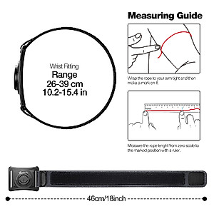 Dexnor 2-in-1 Phone Holder Armband, Detachable Running Cell Phone Holder Universal Sports Arm Band with Ring Stand for iPhone Samsung Galaxy All Phones Gym Workouts Exercise Fitness