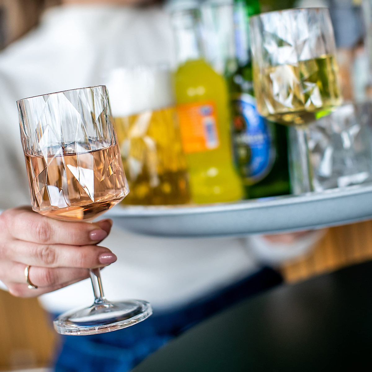 Koziol Club Superglas No.9 Wine Glass Diameter 7,6 cm Clear