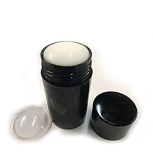 Healthcom 10 Pack 30ml Empty Round Deodorant Containers 1 Oz Twist Up Filling Stick Deodorant Container Plastic Deodorant Bottles Refillable Lip Balm Tube for Lipstick Crayon Chapstick DIY Make Own