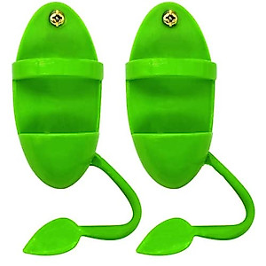 2pcs Bird Feeding Cup Rack Plastic Cuttlebone Holder,Bird Food Holder, Plastic Food Fruit Feeding Perch Stand Holder for Pet Bird Supplies Fruit Vegetable Storage Stands