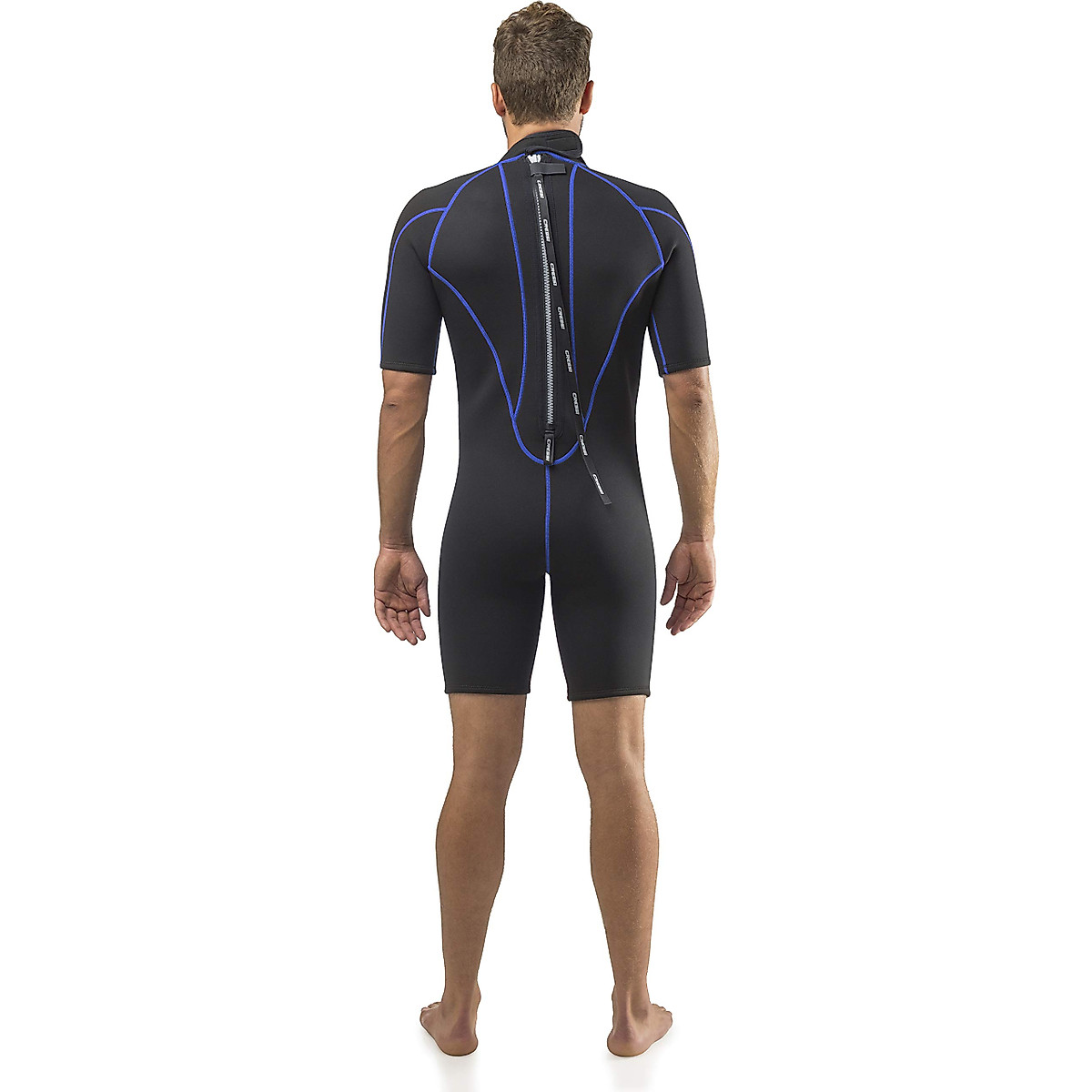 Cressi Tortuga 2.5mm Man, Black/Blue, XXL