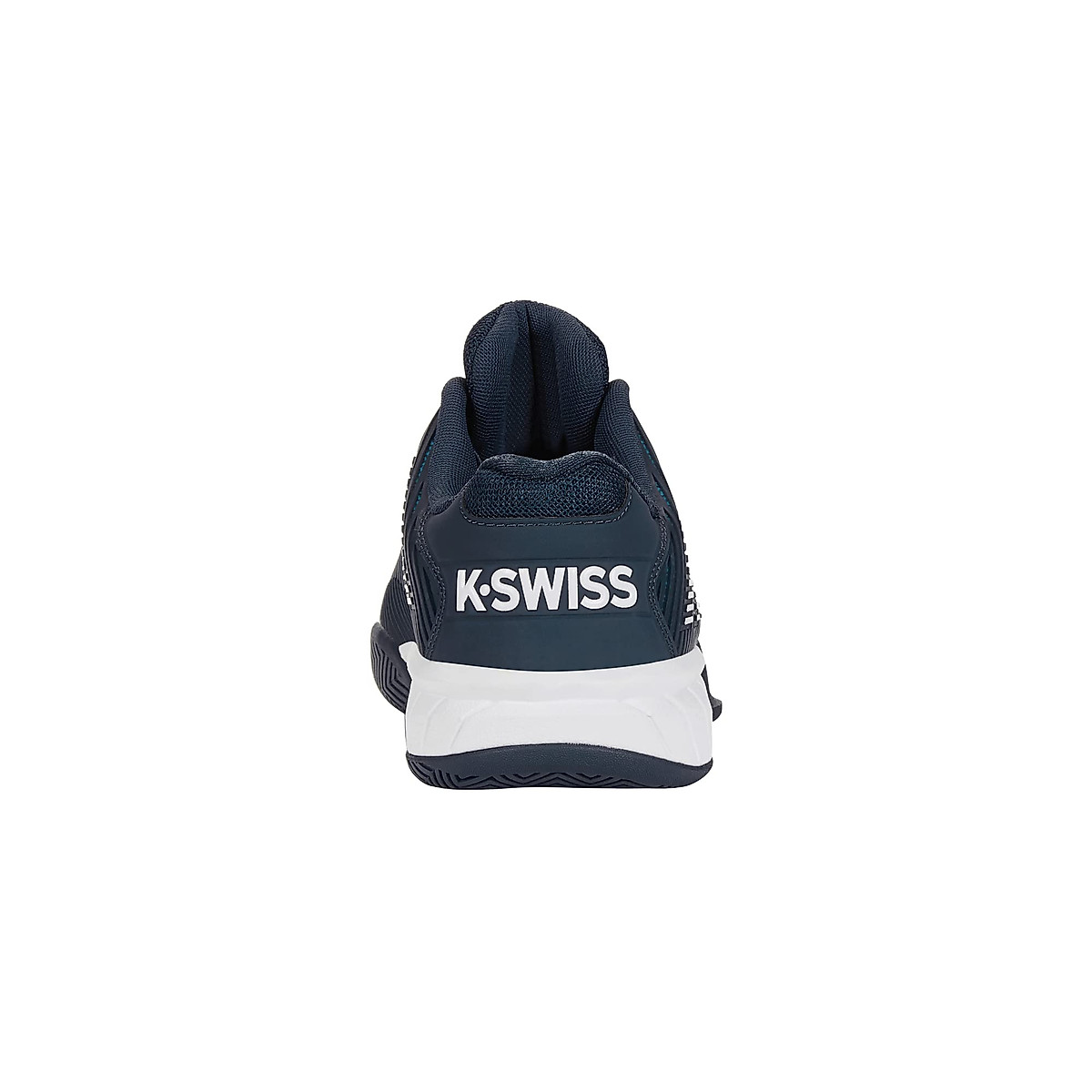 K-Swiss Men's Hypercourt Express 2 Tennis Shoe, Reflecting Pond/Biscay Bay/White, 9 M