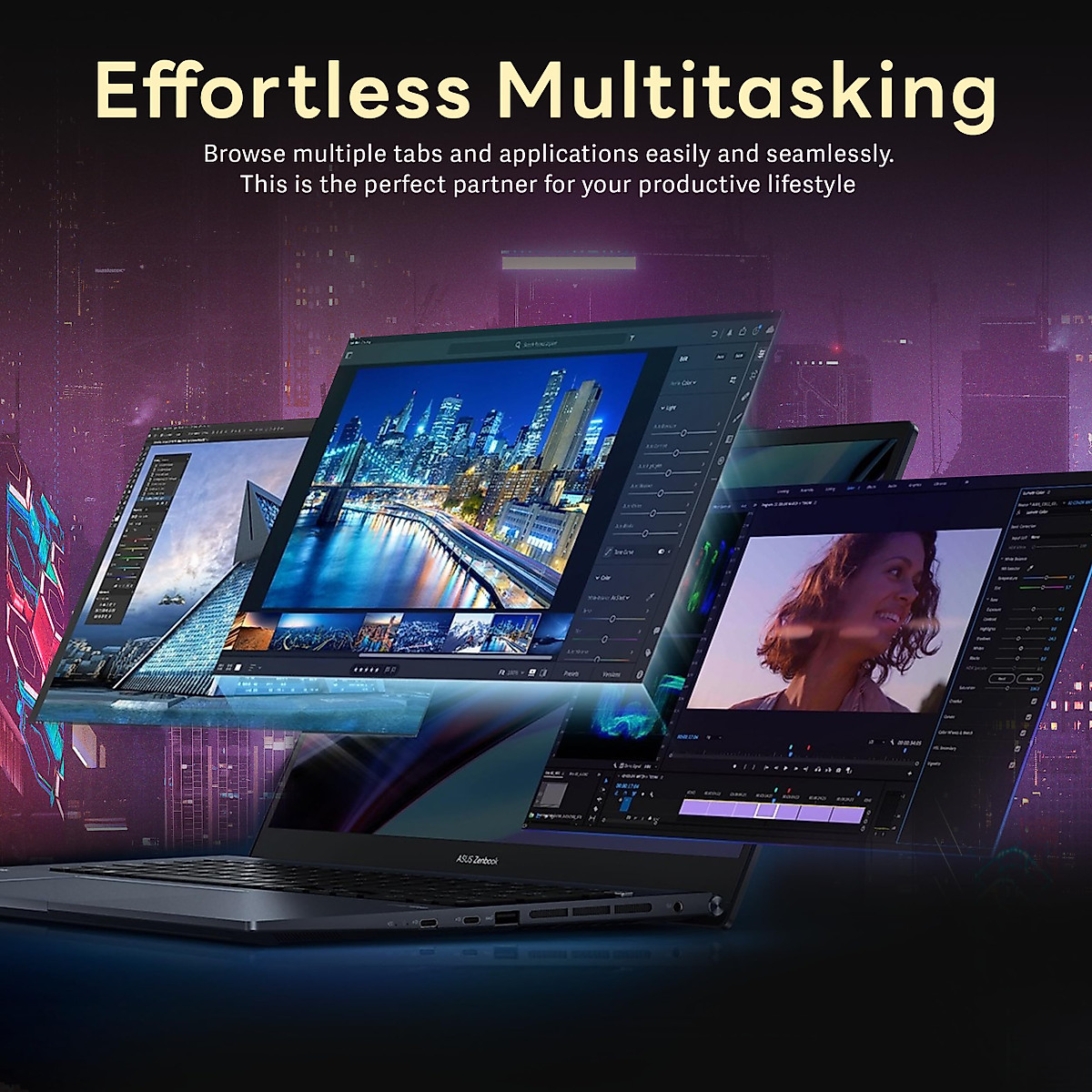 ASUS Zenbook Pro 17 Laptop, 17.3" Pantone Validated Display, AMD Ryzen 7 6800H, 8GB LPDDR5, 2TB PCIe SSD, Backlit Keyboard, WiFi 6E, Fingerprint, Win11 Pro, Tech Black, 32GB Hotface USB Card