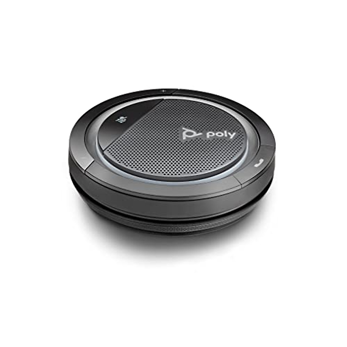 Poly Calisto 5300 Personal Bluetooth Speakerphone (Plantronics) - Connect to PC/Mac via USB-A and Cell Phone via Bluetooth - Works with Teams (Certified), Zoom, and More