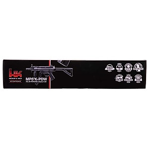 Umarex HK Heckler & Koch MP5 K-PDW Semi Automatic .177 Caliber BB Gun Air Rifle, Black