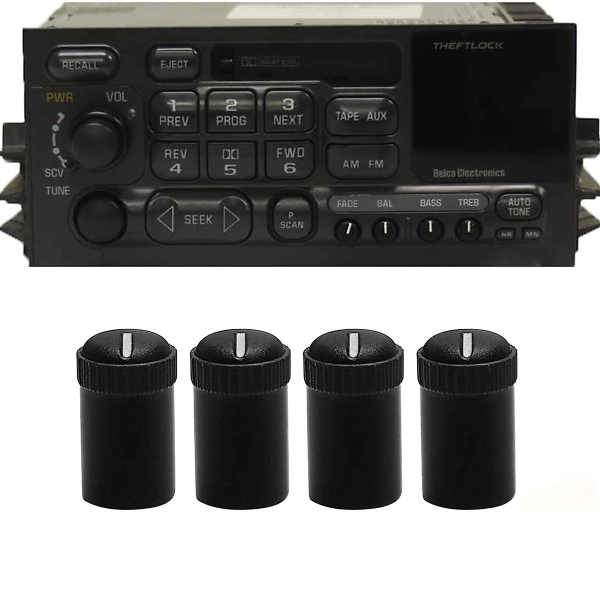 for GM Original Equipment Radio Speaker Control Knobs (Pack of 4)