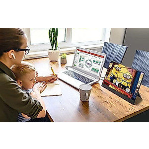 SideTrak Solo Pro Portable Monitor 15.8” FHD 1080P LED Anti-Glare IPS Screen | Works with Mac, PC, Chrome, PS4, Xbox & Switch | Powered by USB or Mini HDMI | Built-in DisplayPort, Speakers & HDR