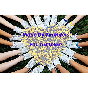 Flip Master Ankle Straps Tumbling Trainer | Gymnastics & Cheerleading Equipment For Back Flip/Tuck & Handspring Form | Adjustable Bands for Girls, Boys & Adults | For Cheer, Dance & Gymnastic Practice