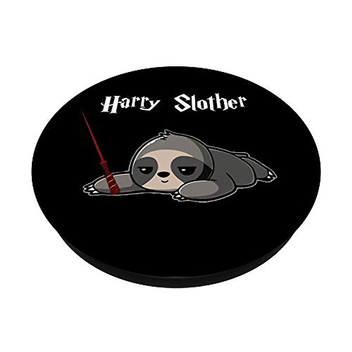Hairy Sloth Cute Potter Slother for Sloth Lovers PopSockets PopGrip: Swappable Grip for Phones & Tablets