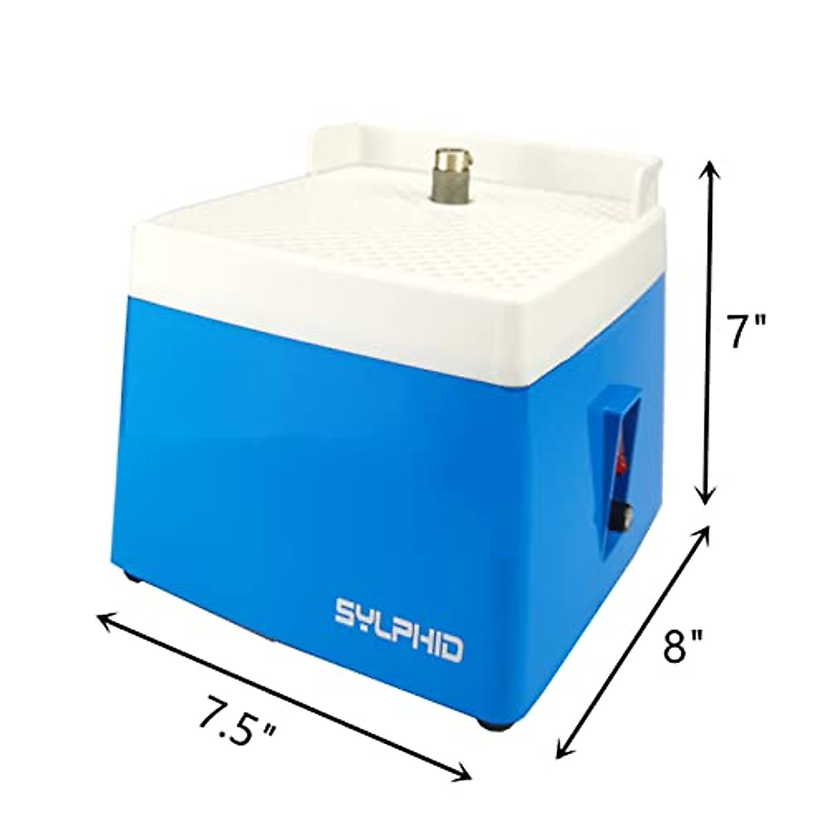 SYLPHID Portable Mini Glass Grinder 110V Stained Grinder Machine for Diamond Ceramic Shell Art DIY, Free 5/8'' Grinder Bits Included