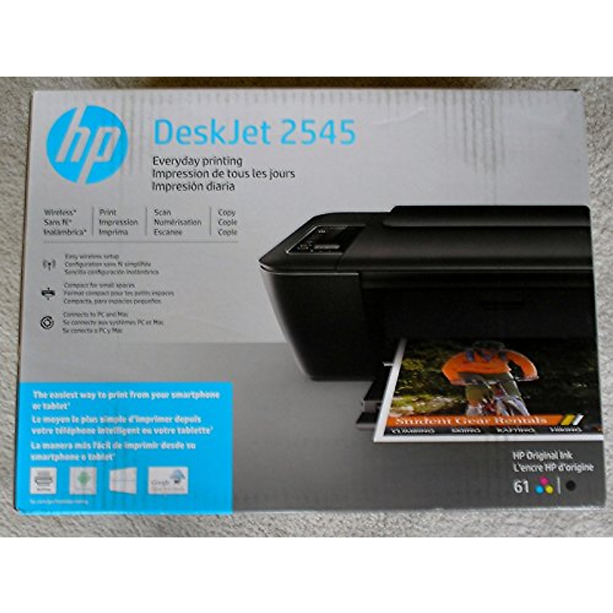 HP DESKJET 2545 ALL-IN-ONE PRINTER