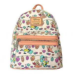 Loungefly Exclusive Alice in Wonderland Tea Party Double Strap Shoulder Bag