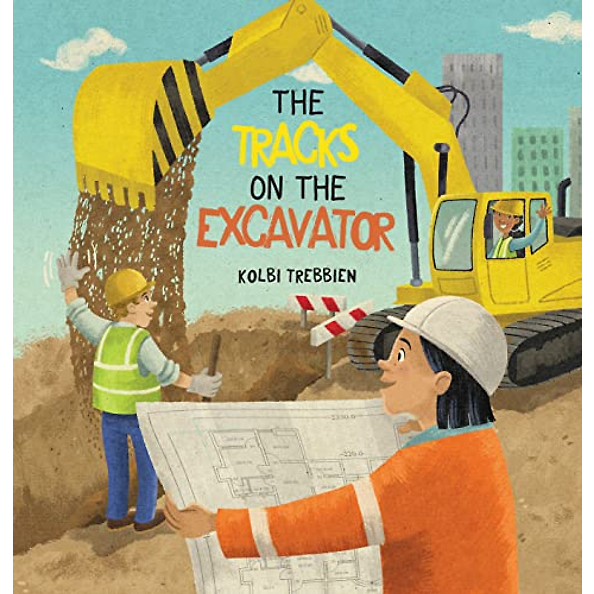 Tracks on the Excavator