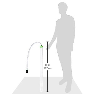 Python No Spill Clean and Fill Aquarium Gravel Tube, 36-Inch