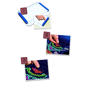 Sequin Art Craft Teen Love Sparkling Arts & Crafts Picture Kit