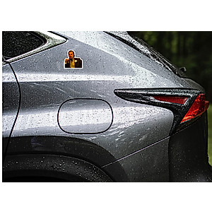 Scoutdoors Leonardo Dicaprio Laughing Meme Magnet 3" by 3"- Make Real Life a Meme, Great Gift for Your Refrigerator, Dorm, Garage, Locker, Office or Vehicle