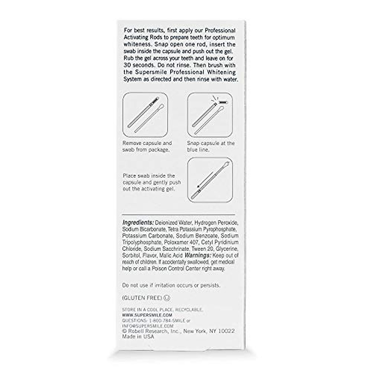 Supersmile Professional Activating Rods