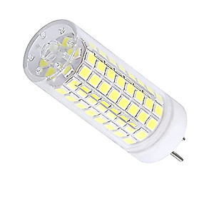YDJoo G8/GY8.6 LED Bulb 10W Ceramic LED Light Bulbs Dimmable Corn Bulbs 80W Halogen Equivalent Cool White 6500K G8/GY8.6 Bi-pin Base AC120V for Under Cabinet Counter Ceiling Fan Light, 2 Pack