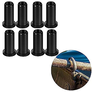 Lock Sleeve, 4-Pack/8-Pack Oar Collars Nylon Oar Sleeve For Oar Protector Durable Easy To Roll-On Oar Sleeve Boat Lock Clip Hardware Socket Boat Tool Holder Paddle Lock Sleeve Nylon Paddle Lock Socket